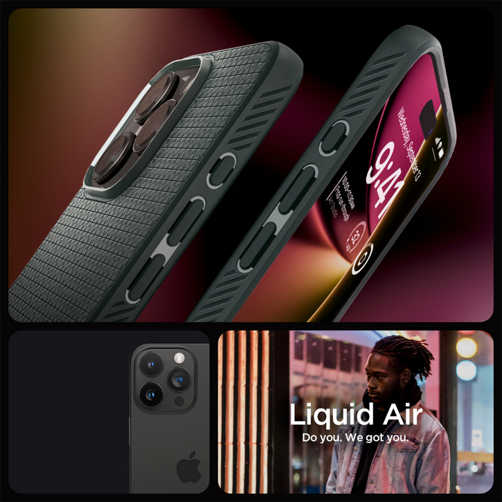 Jual Case iPhone 16 Series Pro Max Plus Spigen Liquid Air Matte Soft ...