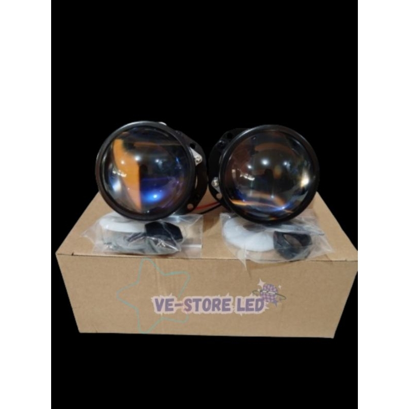 Jual LAMPU BILED 3 INCH 12V 35-45 WATT LAMPU PROJIE BILED MOTOR MOBIL ...