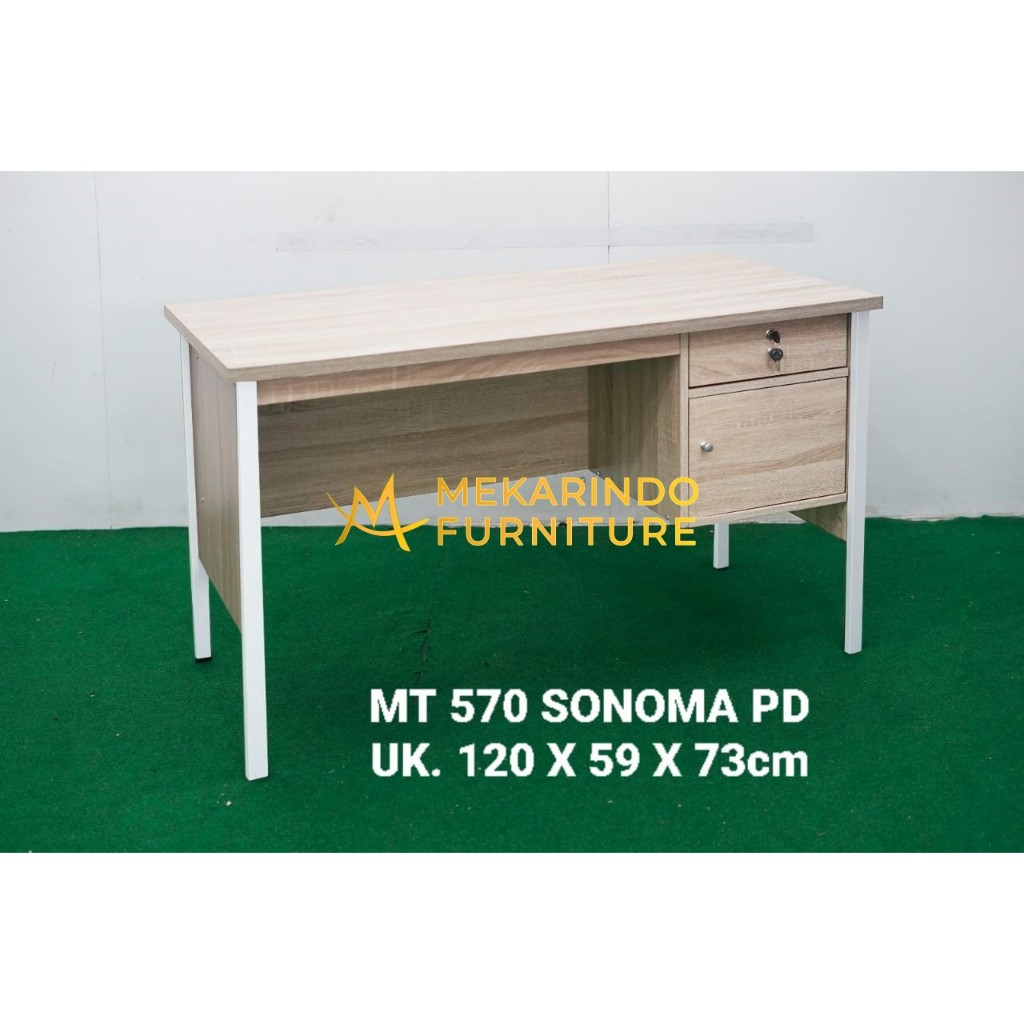 Jual Meja Tulis / Meja Kantor MT 570 Jasmine | Shopee Indonesia