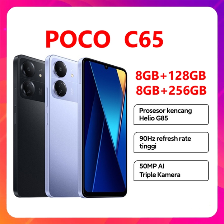 Jual 【New】Smartphone Promosi HP Xiaomi POCO C65 (6/128GB) (8/256GB) | Helio G85 | 90Hz refresh ...