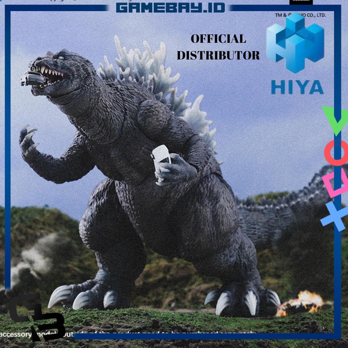 Jual HIYA TOYS Exquisite Basic Series None Scale 7 Inch Godzilla Giant ...