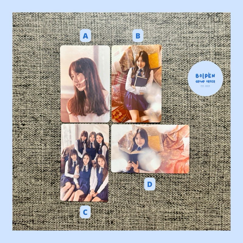 Jual [READY STOCK] Photocard GFRIEND 3rd Mini Album Snowflake Sowon Yerin Eunha Yuju Sinb Umji ...