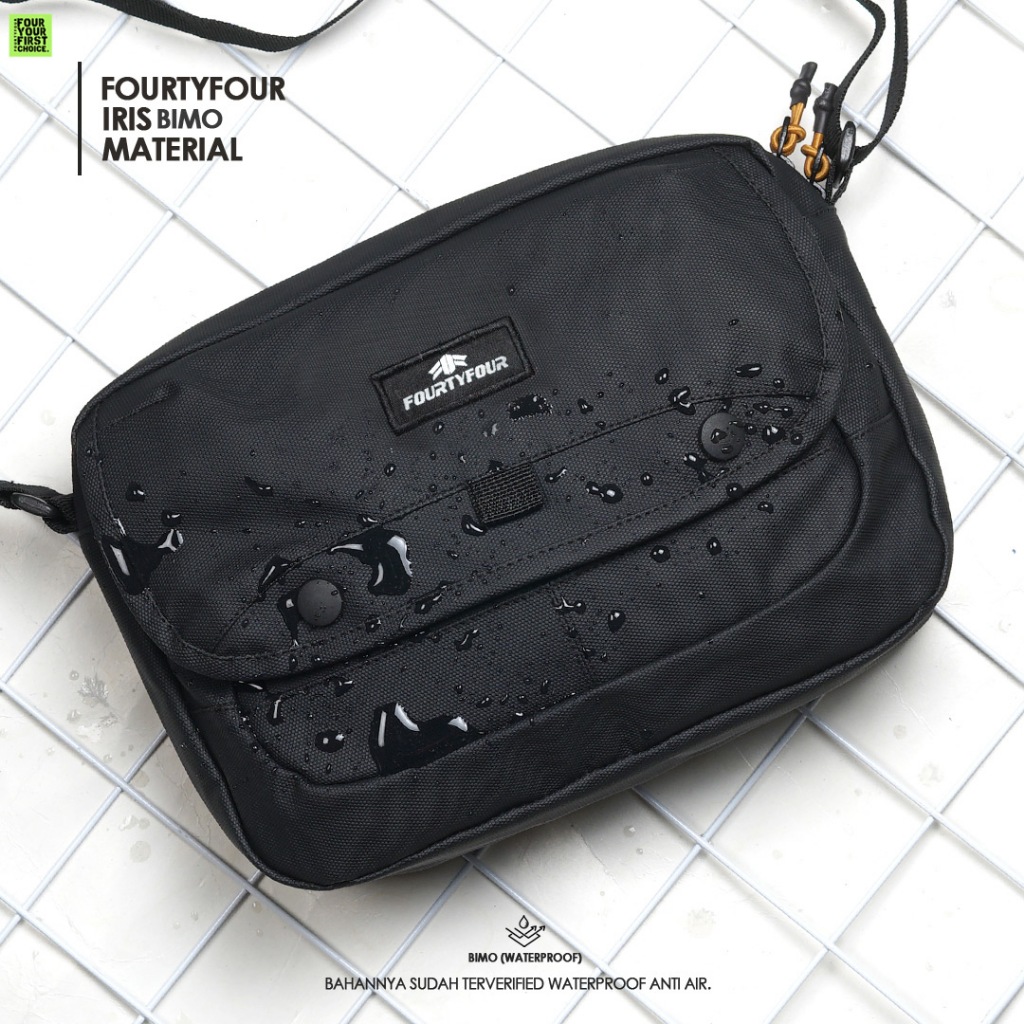Jual FOURTYFOUR IRIS Bimo - Tas Selempang Pria Waterproof - Slingbag ...