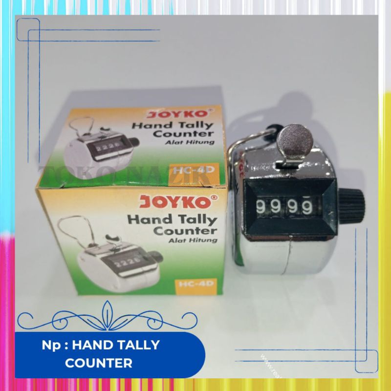 Jual TokoNazir - Alat Hitung / Hand Counter JOYKO HC-4D ( Metal Body ...