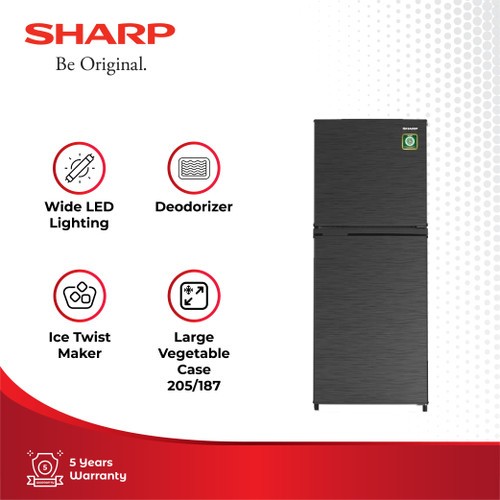 Jual Kulkas 2 Pintu Sharp 205 Liter SJ-236MN-HS - Garansi Resmi ...