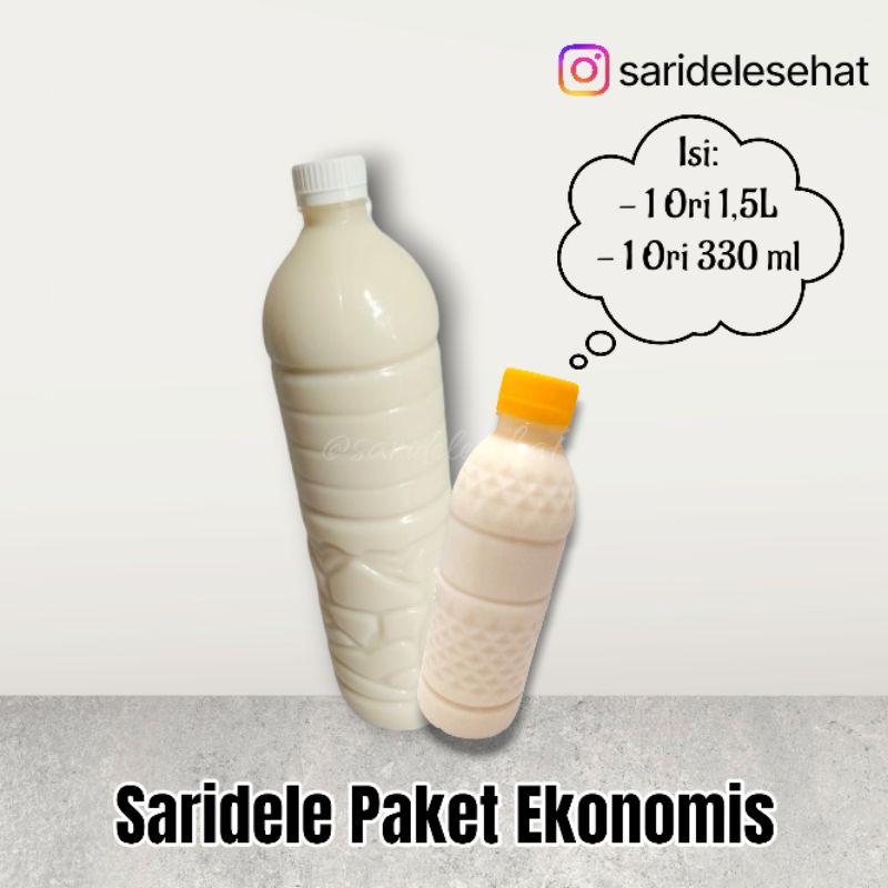 Jual Susu Kedelai / Soya / SoyMilk / Saridele Paket Ekonomis | Shopee ...