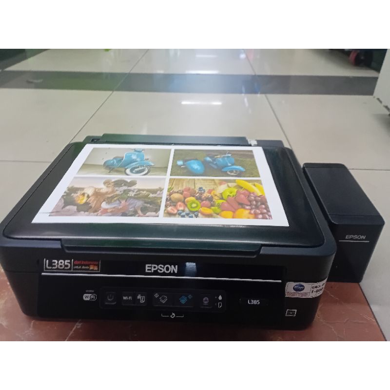 Jual EPSON L385 Wifi masih Normal Counter msih rendah | Shopee Indonesia
