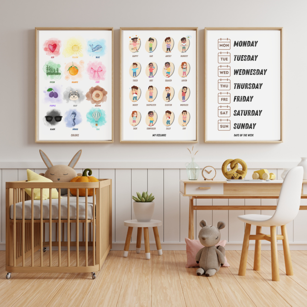 Jual Poster Edukasi Anak Pendidikan Paud TK SD Seri My Feeling ...