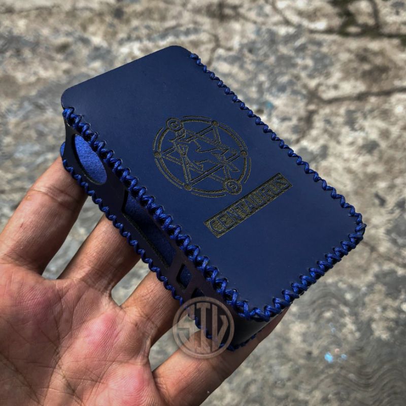 Jual Leather Sleeve Case M200 Kulit Sintetis Biru | Shopee Indonesia