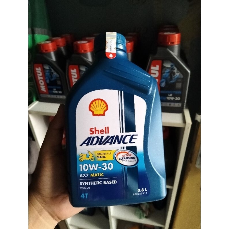 Jual Oli motor matic Shell advance 10w 30 original | Shopee Indonesia