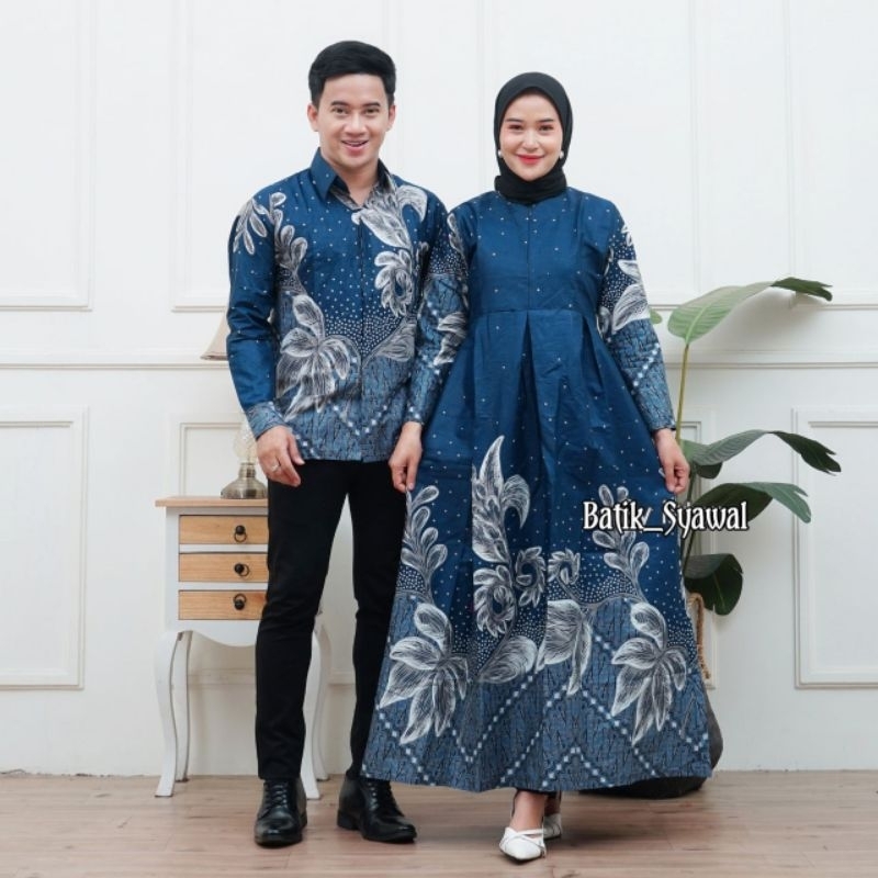 Jual Batik Couple Pasangan Premium Terbaru Kekinian Kondangan Nikahan ...