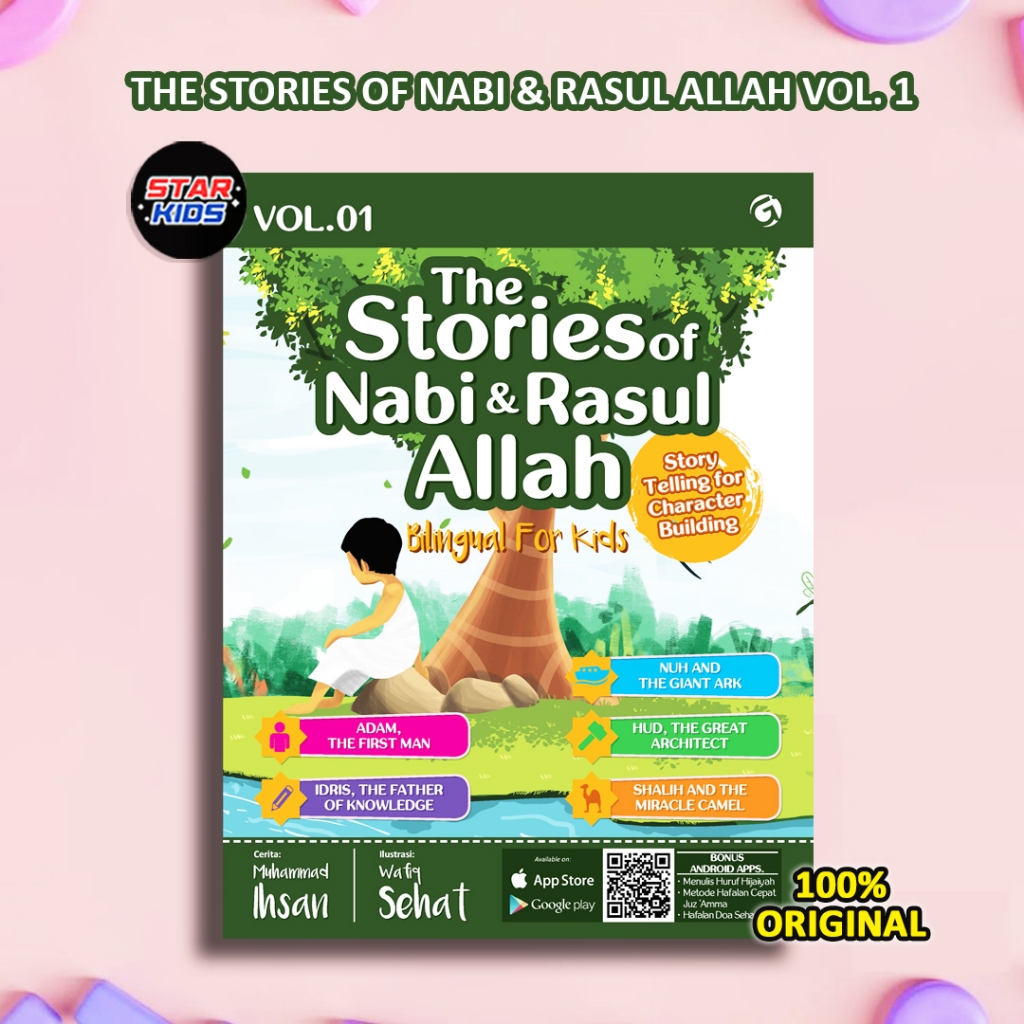 Jual BUKU CERITA NABI THE STORIES OF NABI & RASUL ALLAH VOL.1 | Shopee ...