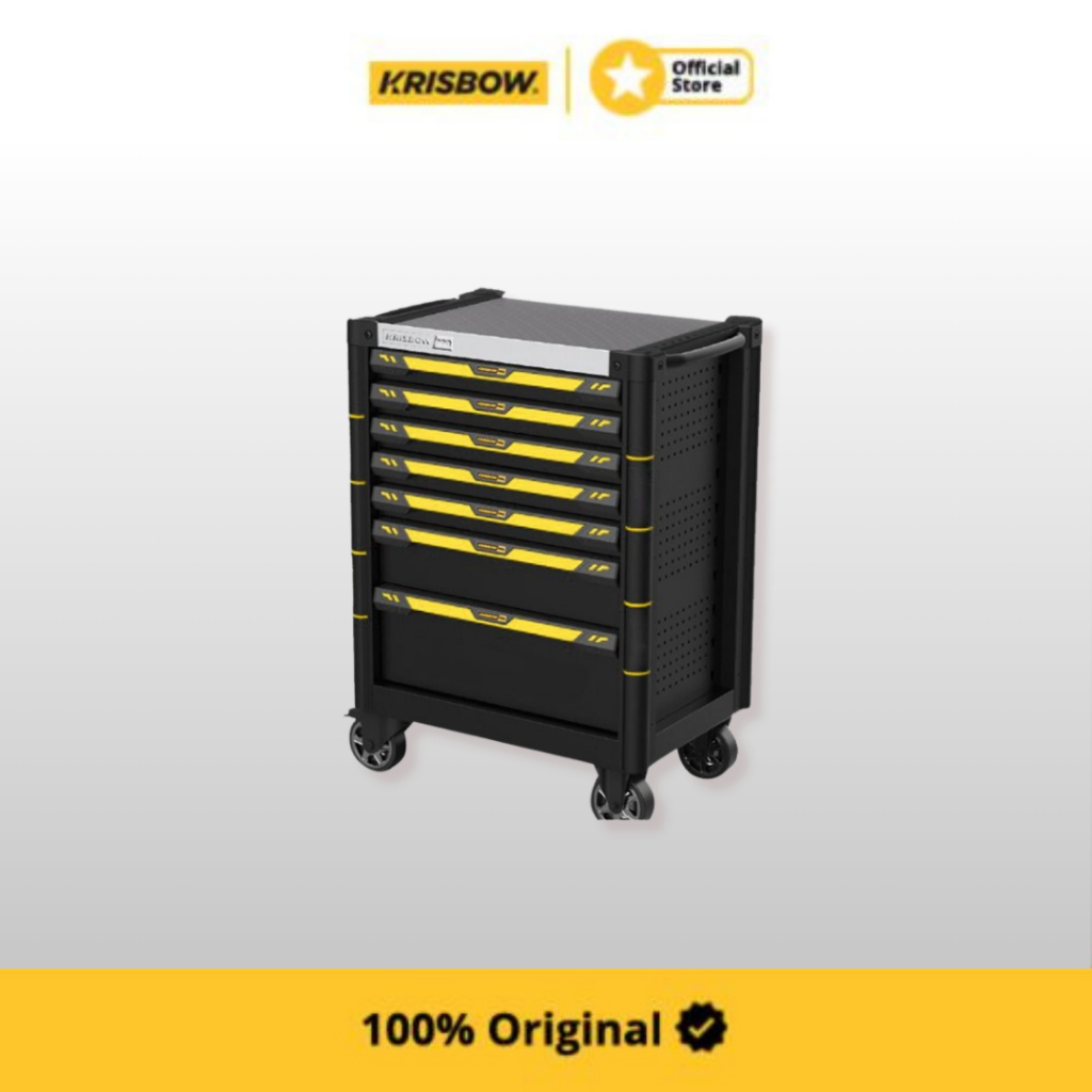 Jual Krisbow Tool Drawer Lemari Perkakas 7 Rak - Hitam Lpdbl8 | Shopee ...
