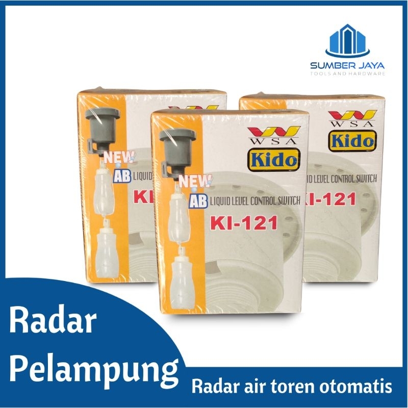 Jual Radar Pelampung Tangki Toren Otomatis Kido orange | Shopee Indonesia