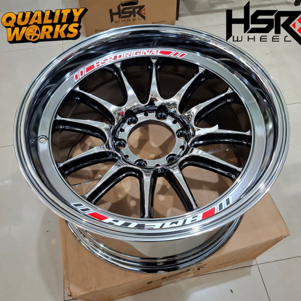 Jual Velg Racing R18 Pcd 6x139,7 veleg Hsr Ameth Ring 18 Lubang baut 6 ...