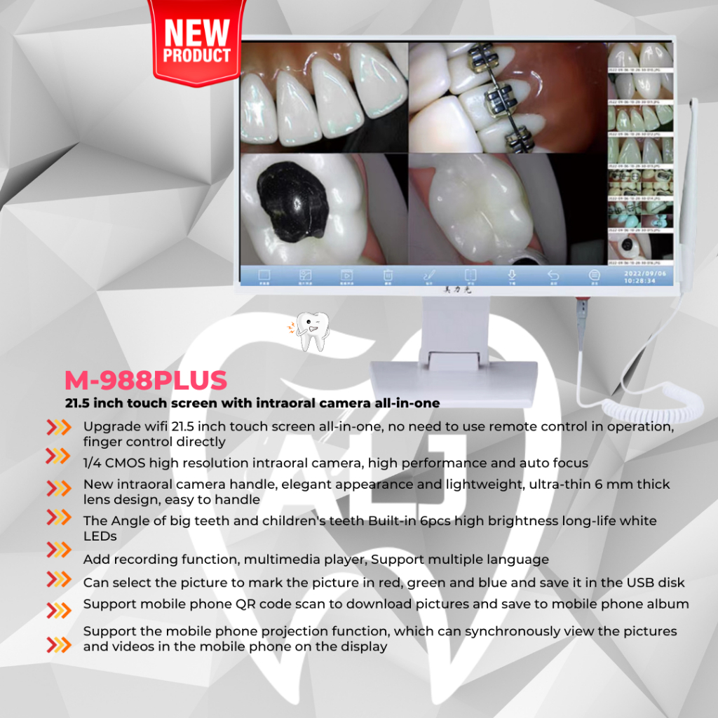 Jual Intraoral camera MLG M988Plus + LCD Touchscreen 21.5 inch android ...
