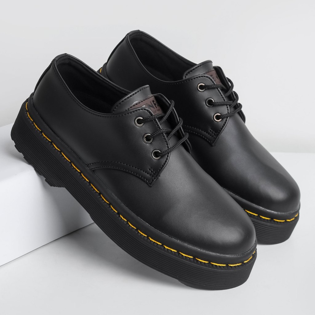 Jual Kenfa - Alpha Black Sepatu Pantofel Wanita Formal Casual Doctmart ...