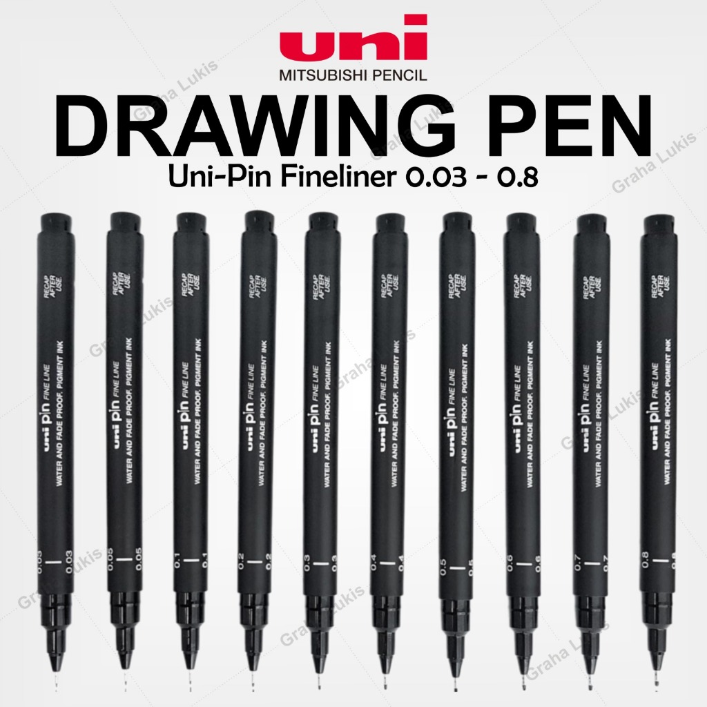 Jual Uni Pin Drawing Pen | Shopee Indonesia