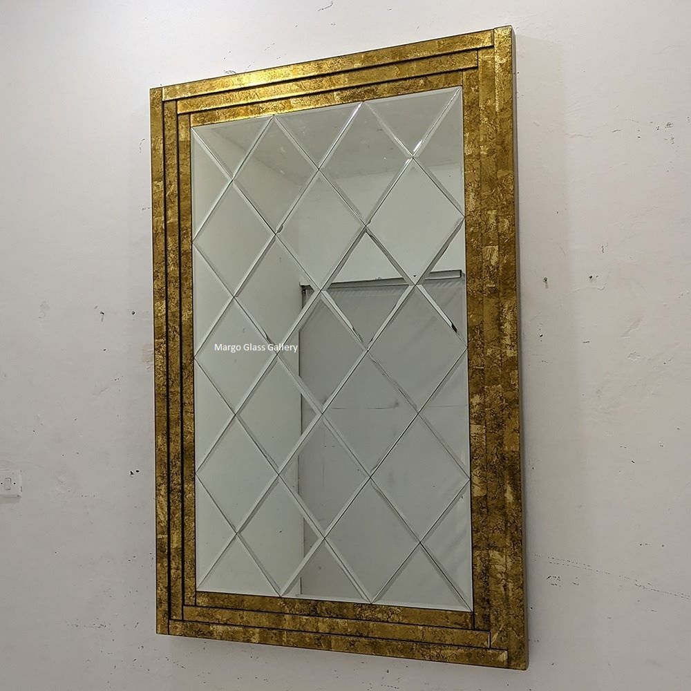 Jual Cermin bevel list gold /cermin dinding bevel gantung dekorasi ...