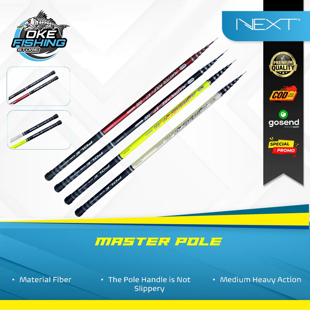 Jual Joran Pancing Next Master Pole Fiber 900M - BIsa Buat Bendera ...