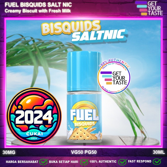 Jual Liquid FUEL Bisquids Salt Nic 30ML Saltnic Biscuits by Iben MA x ...