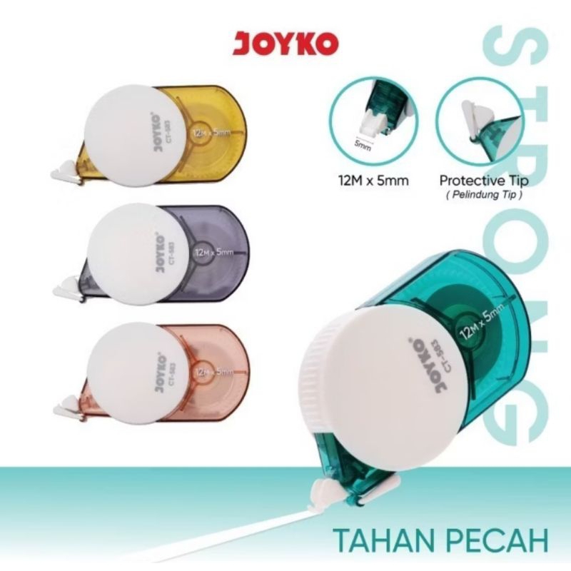 Jual STIPO KERTAS/CORRECTION TAPE JOYKO CT-583 | Shopee Indonesia