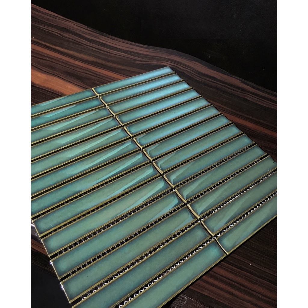 Jual Mosaic Dinding Dapur/Backsplash Merk Venus Type Pottery Striped ...