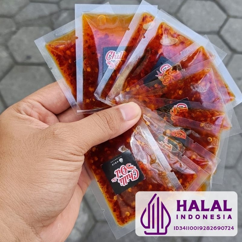 Jual Chilli Oil sachet / paket 5pcs / Chili Oil | Shopee Indonesia