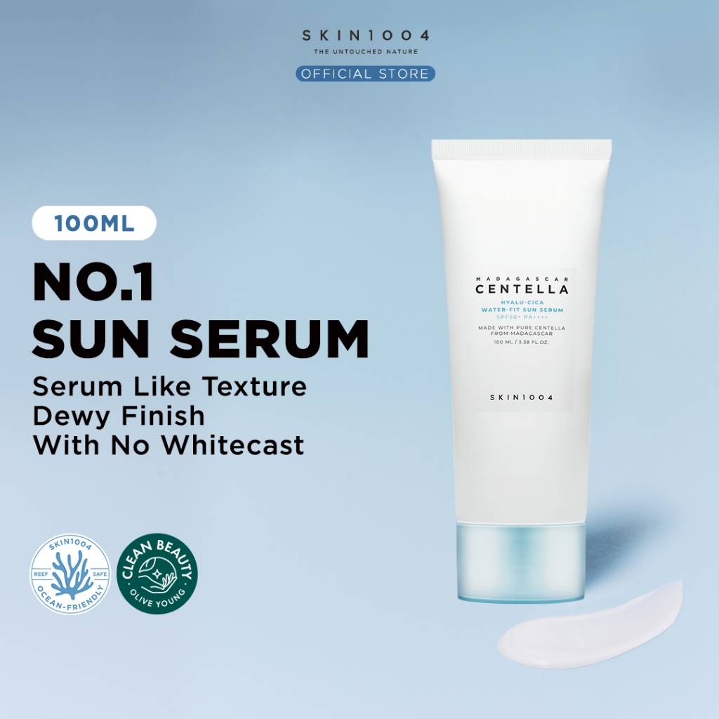 Jual SKIN1004 Madagascar Centella Hyalu-Cica Water-Fit Sun Serum 100ml ...