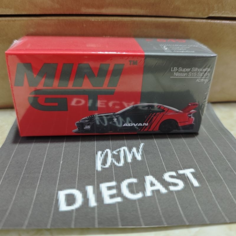Jual Mini GT MGT 649 LB Super Silhouette Nissan Silvia S15 Advan ...