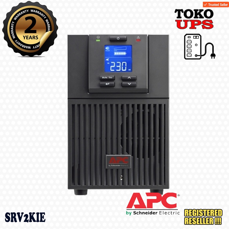 Jual UPS APC SRV2KIE SRV2KI-E 2000VA 1800W Easy Smart UPS Online | Shopee Indonesia