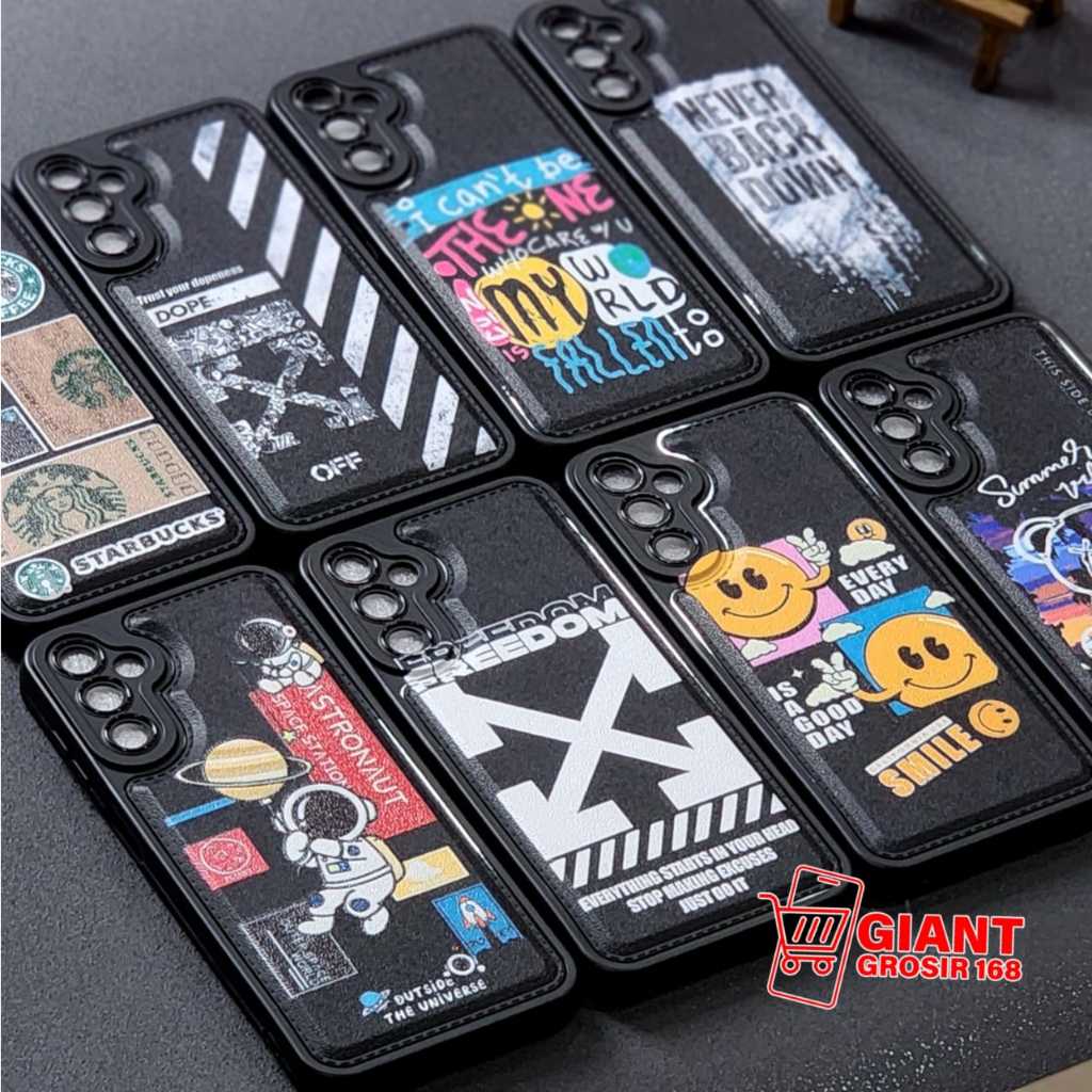 Jual Case Tecno Spark 20 Tecno Spark 20c Case Gambar Let 01 Leather Black Case Motif Tecno Spark