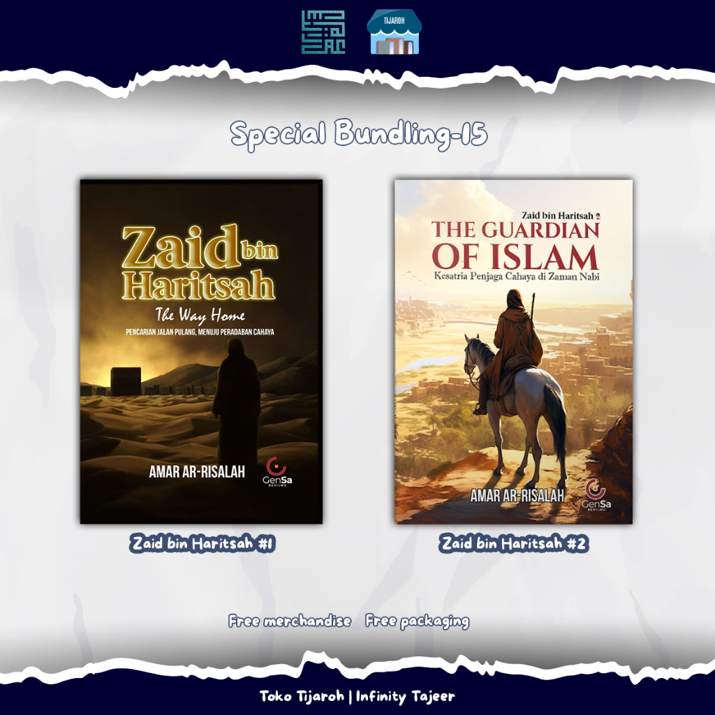 Jual Bundling-15_Buku Zaid bin Haritsah #1 The Way Home & Buku Zaid bin ... Jual Bundling-15_Buku Zaid bin Haritsah #1 The Way Home & Buku Zaid bin ...