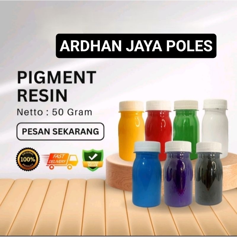 Jual Pigment Pewarna Resin 50gr Pigmen Resin - Black | Shopee Indonesia