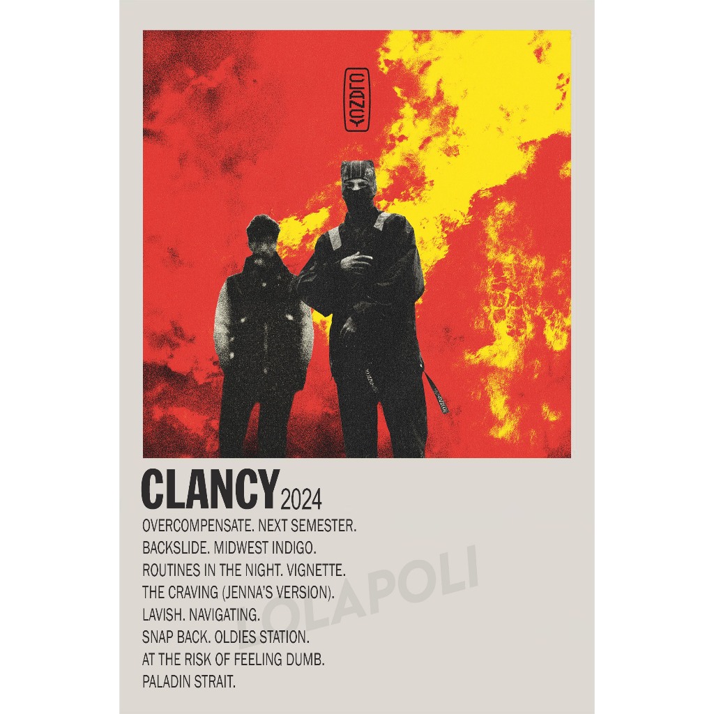 Jual Poster Cover Album Clancy - Twenty One Pilots | Shopee Indonesia