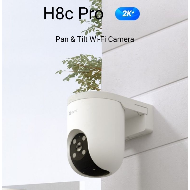 Jual Kamera｜CCTV Ezviz H8C Pro 2K+ 4MP Outdoor WiFi LAN AI Human Detection Pan & Tilt Color ...