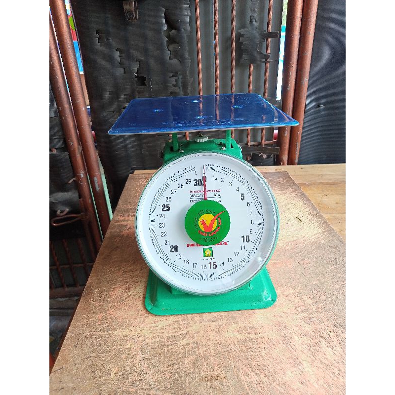 Jual Timbangan Nhon Hoa 30 kg Asli Vietnam / Timbangan Duduk Jarum Manual Nhon Hoa 30kg | Shopee ...