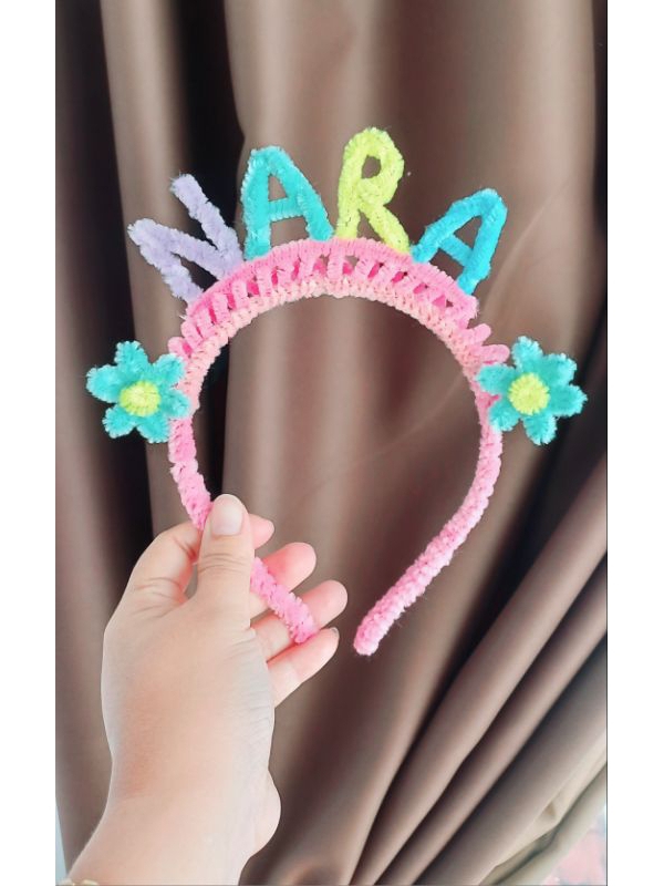 Jual Bando Custom / Bando Nama / Bando Kawat Bulu | Shopee Indonesia