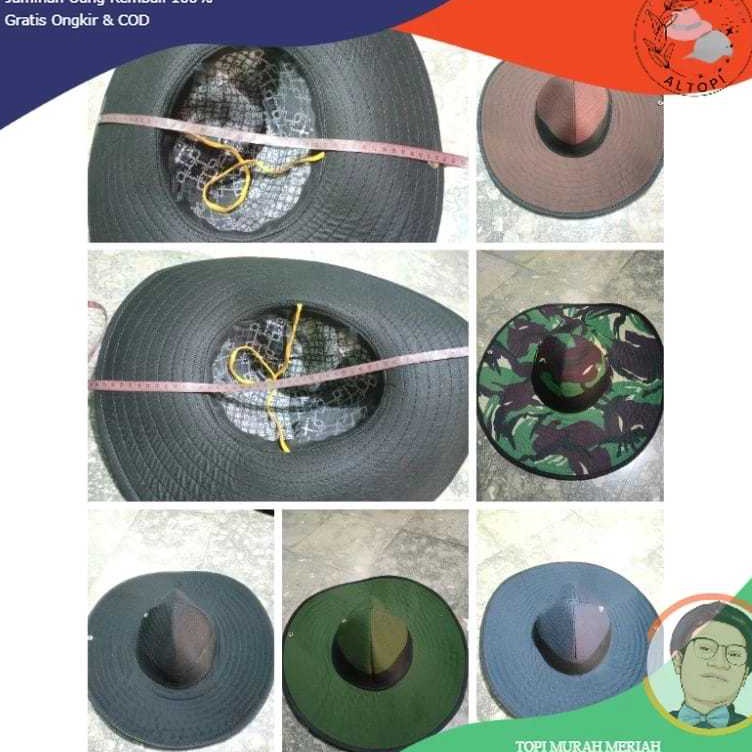 Jual Penawaran Terpopuler Topi PetaniTopi mexicoBesarKecilTopi ...