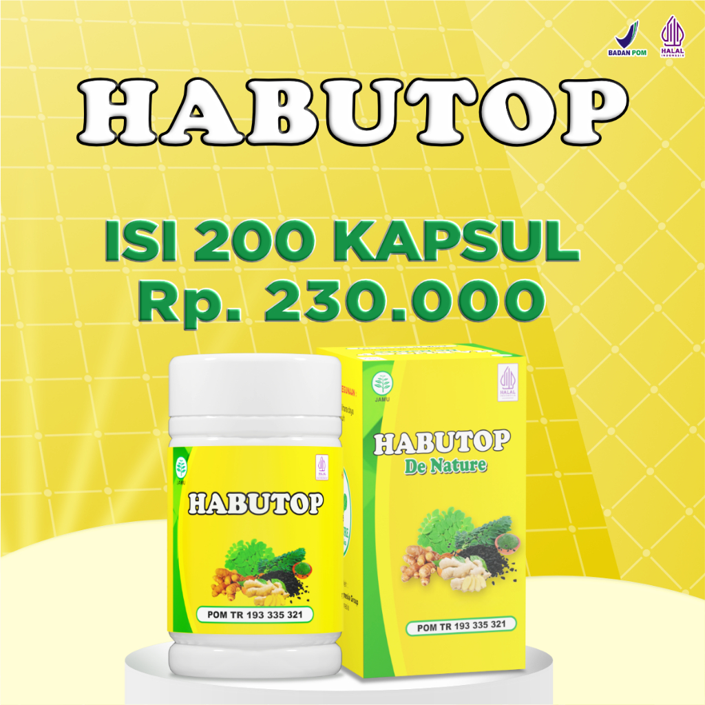 Jual Habutop 200 Kapsul - Solusi Atasi Asam Urat, Nyeri Pinggang, Nyeri ...