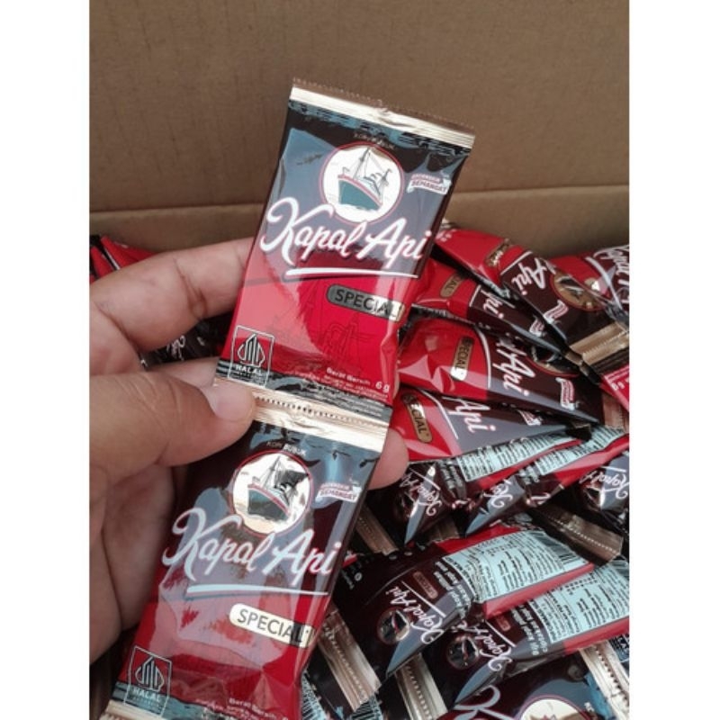 Jual Kapal Api Special 1 Dus isi 20 Renteng || 10 Sachet per renteng 6 ...