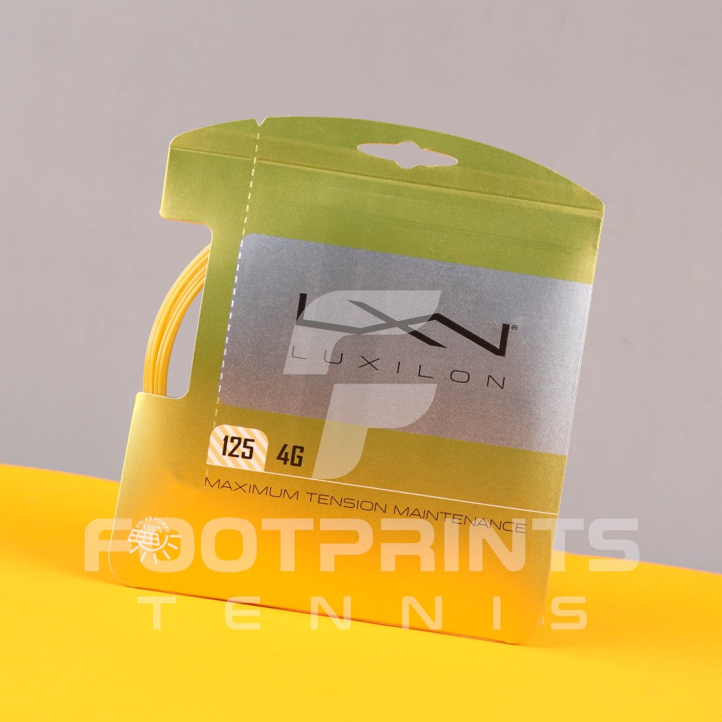 Jual Luxilon 4G 125 Senar Raket Tenis Tennis String Original Ori Murah ...