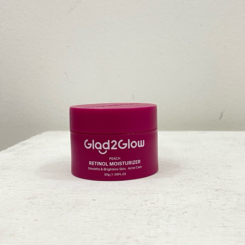 Jual Glad2Glow PEACH RETINOL MOISTURIZER G2G Glad 2 Glow | Shopee Indonesia