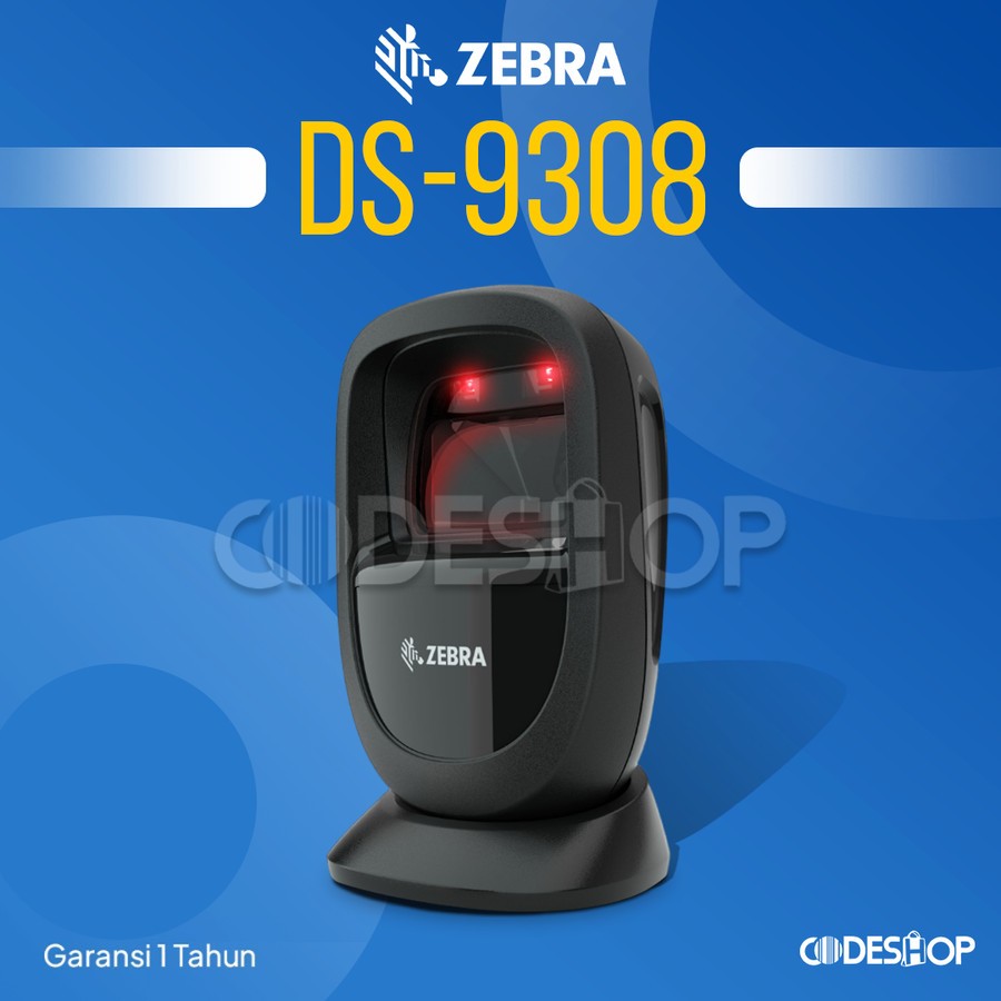 Jual Scanner Barcode Omni Symbol Zebra DS-9308 / DS9308 / DS 9308 2D ...