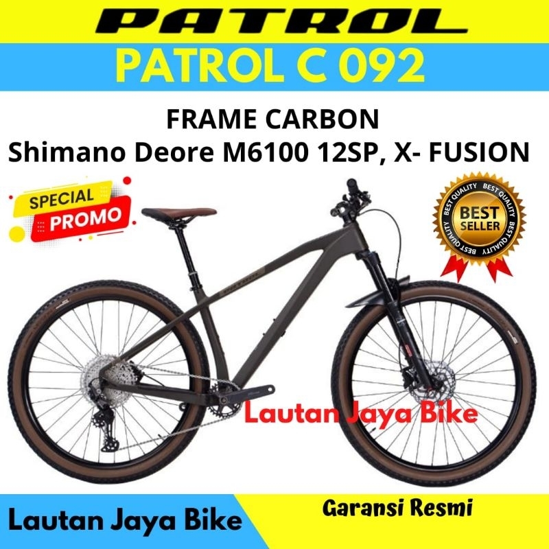 Jual PATROL C092 2021 CARBON SEPEDA MTB 29 PATROL C092 | Shopee Indonesia