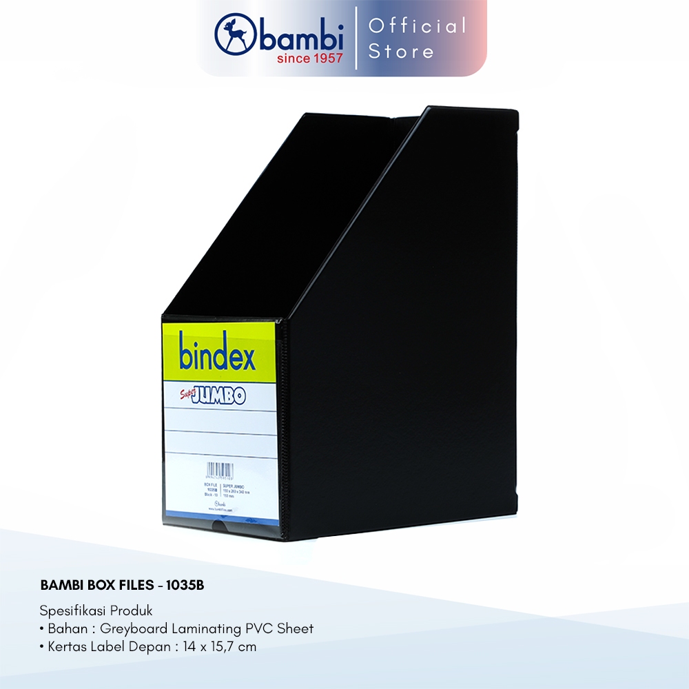 Jual Bindex Box File Dokumen / Magazine File SUPER JUMBO 15 cm – 1035B ...