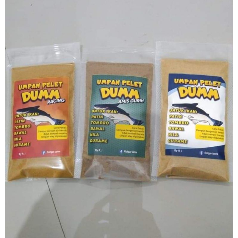 Jual pelet ikan dumm cocok buat kolam harian ikan patin,nila,guramai ...