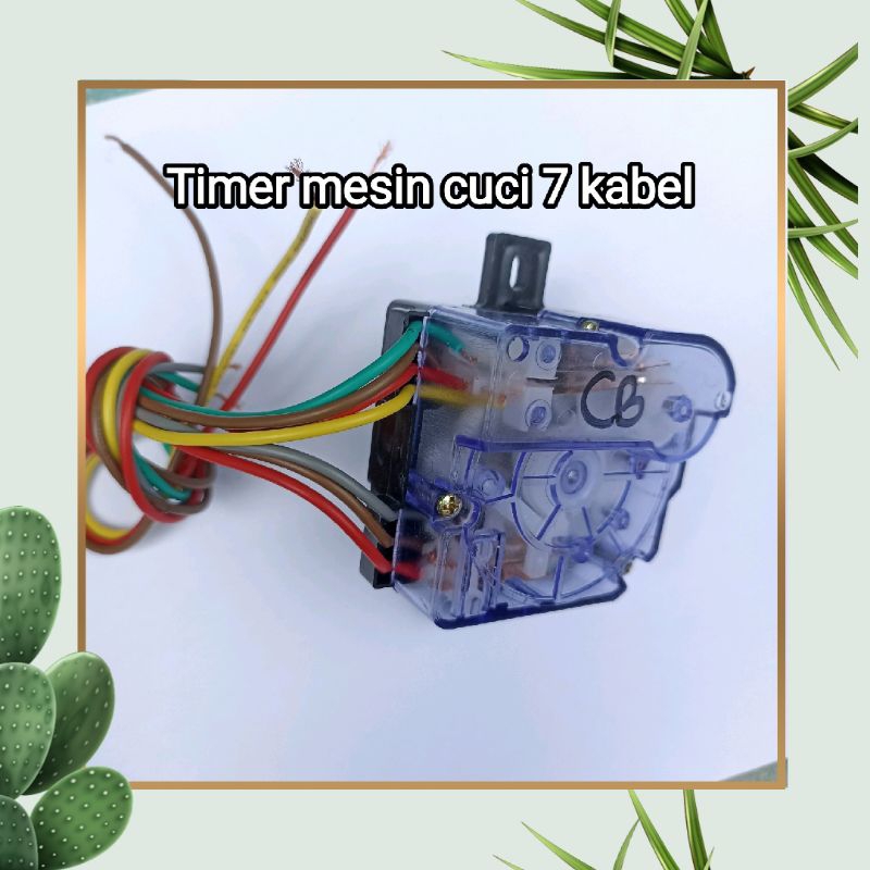 Jual Timer Mesin Cuci Universal, Umum 7 Kabel | Shopee Indonesia