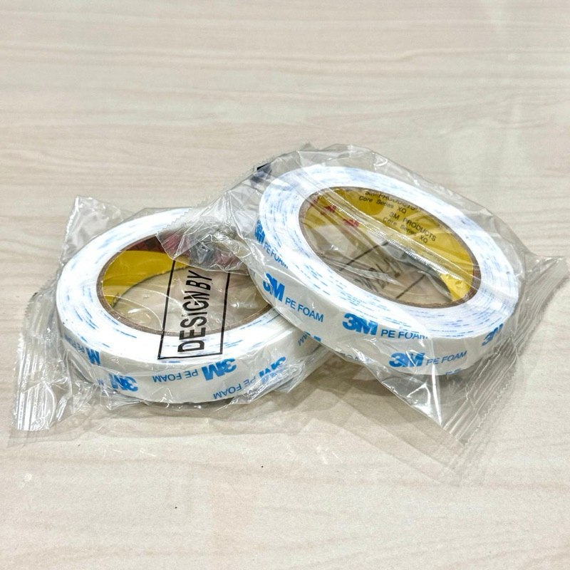 Jual (Harga 1buah) Lem double tape 3M dobel dabel tip 2sisi lem timbal ...