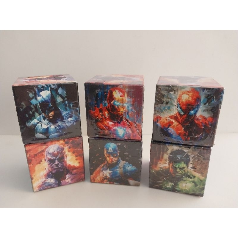 Jual Rubik Superhero/Magic Cube Superhero/Rubik Kubus 3x3 | Shopee ...